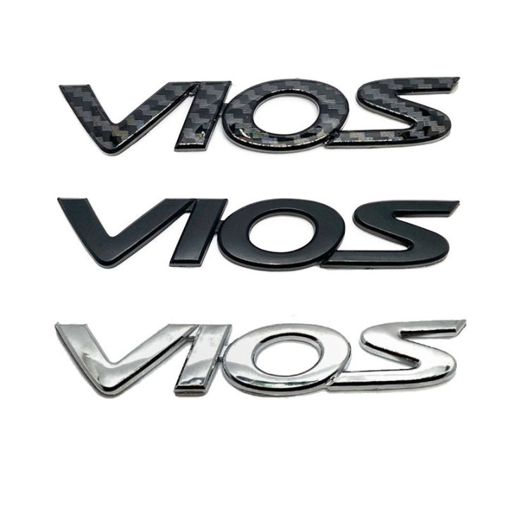 BuyV VIOS Sticker ABS Plastic Badge Emblems Trunk Car Side Letter LOGO ...