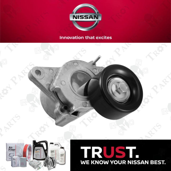 Original Nissan Fan Belt Tensioner 11955-5X00E for Nissan Navara NP300 ...
