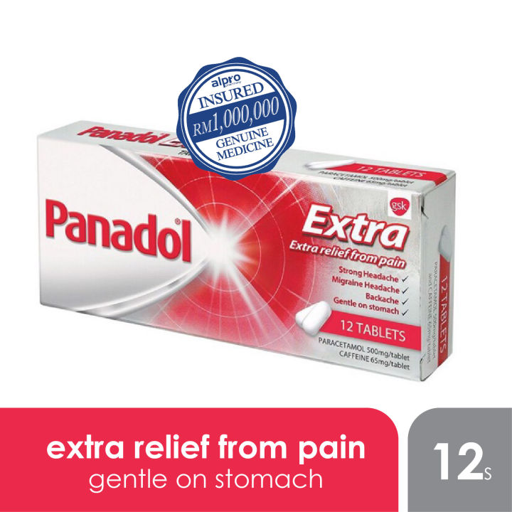 Panadol Extra (12s) | Lazada