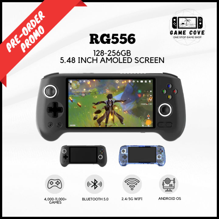 ANBERNIC RG556 Android handheld game console Android 13 OLED Screen ...