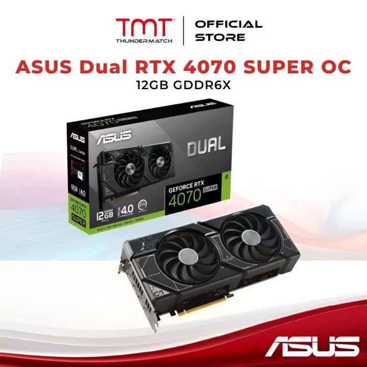 Dual GeForce RTX 4070 SUPER OC. | Lazada PH