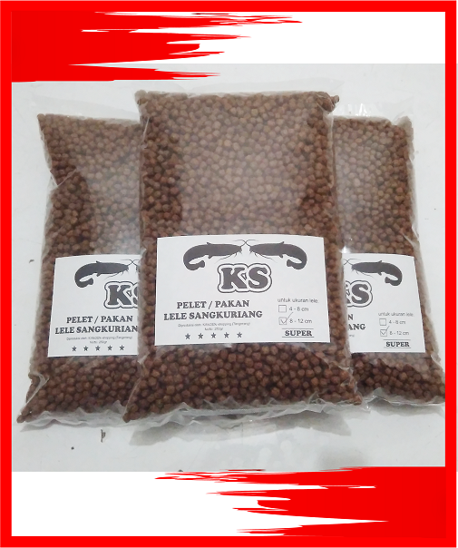 Pelet Lele | Pakan Ikan | Pakan Lele Sangkuriang Super 4-12cm | Pelet ...