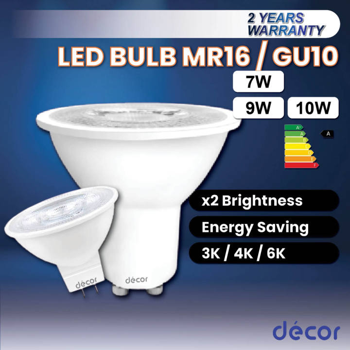 MR16 Led Bulb / GU10 Led Bulb 7W 9W 10W Spot / Eyeball Bulb Mentol Bulb ...