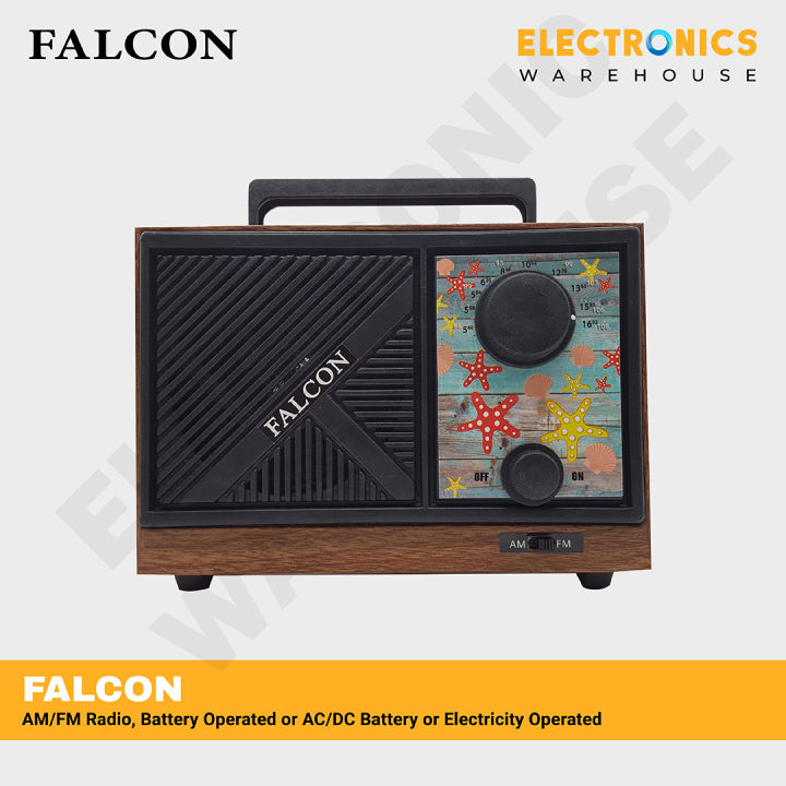Original Falcon AM/FM Radio, Falcon Battery Operated or AC/DC Battery ...