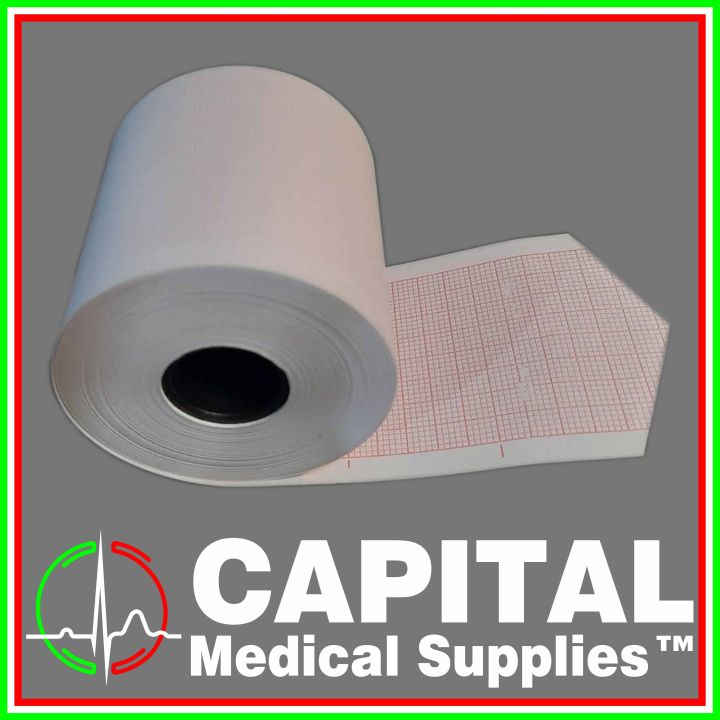 ECG Paper Electrocardiograph Size: 50mm x 30mm, 63mm x 30mm, 80mm x ...