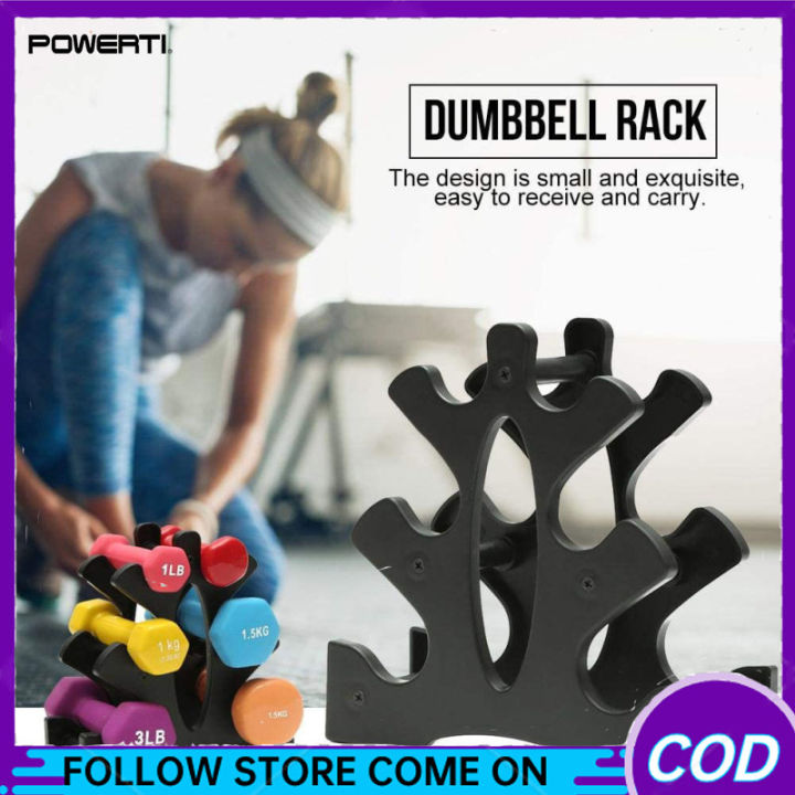 Dumbbell Rack Detachable 3-Tier Dumbbell Storage Rack Stand | Lazada PH