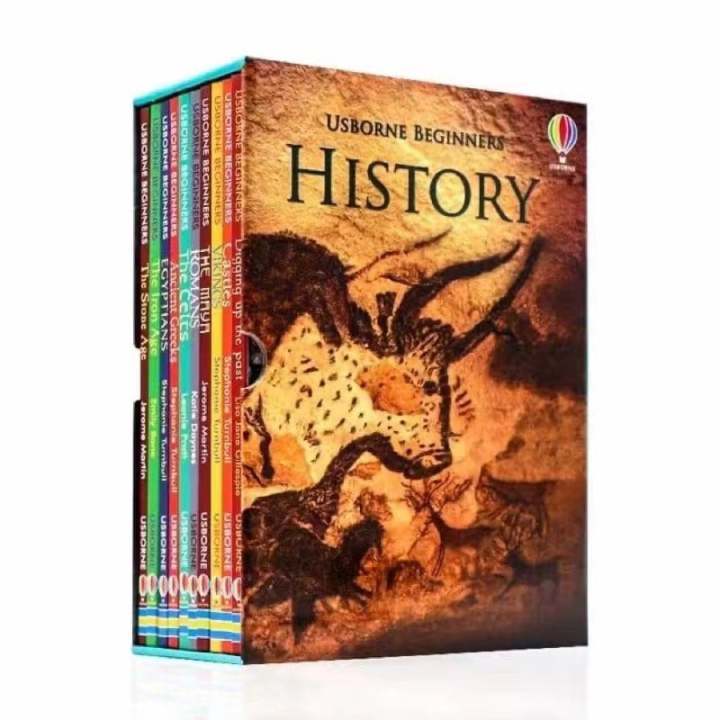 10 Hardcover books Usborne Beginners History,Children’s Interesting ...