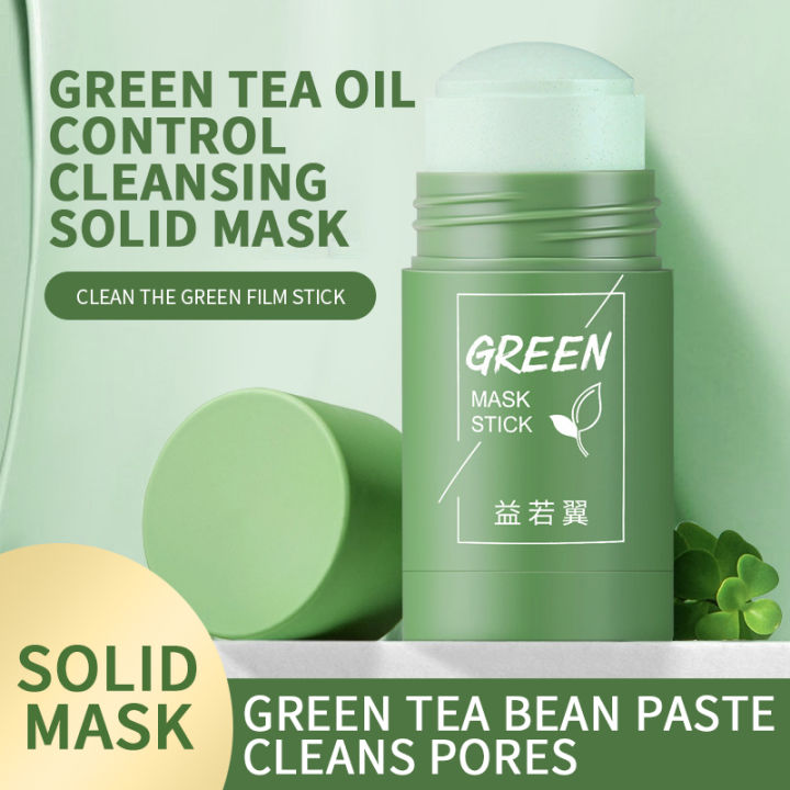 Leach【Ready Stock】Green Tea Cleansing Mask Reduce Acne Blackheads Oil ...