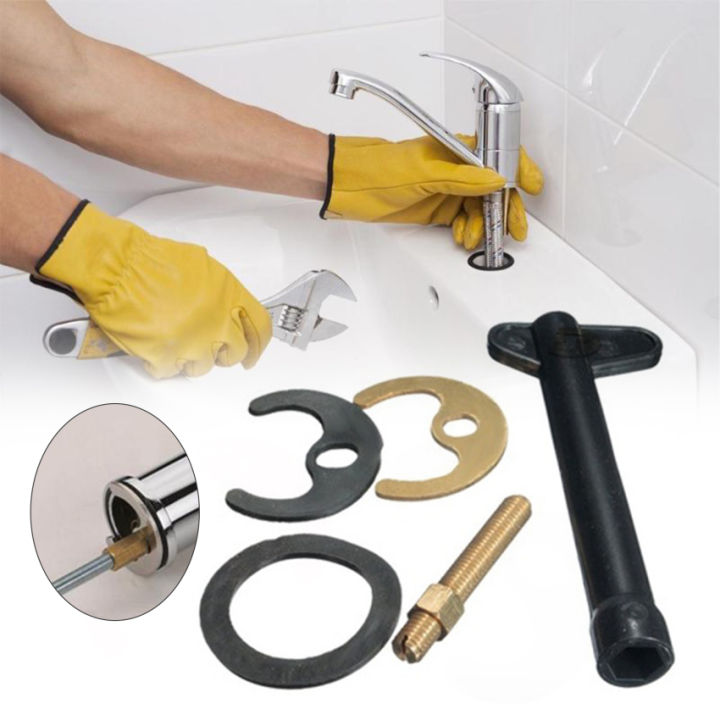 Faucet Fixing Fitting Kit Kitchen Basin Tool Set Bolt Washer Wrench ...