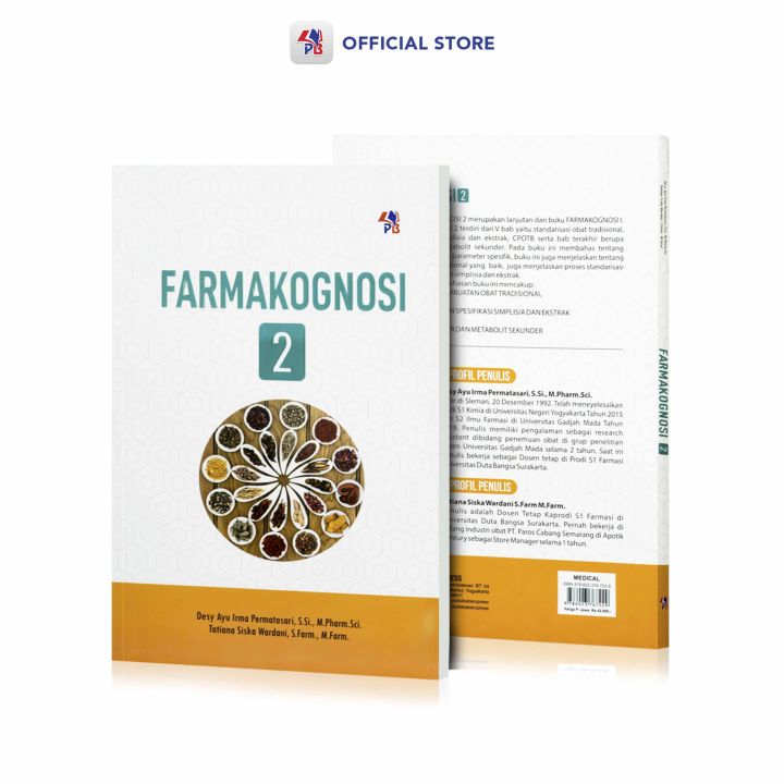 Buku Farmakognosi 2 / Buku Farmasi Semester 3 Pustaka Baru | Lazada Indonesia