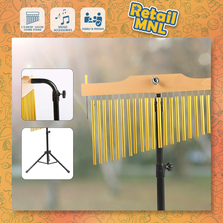 Retailmnl 25 Tone Percussion Musical Wind Chime with Stand Music ...