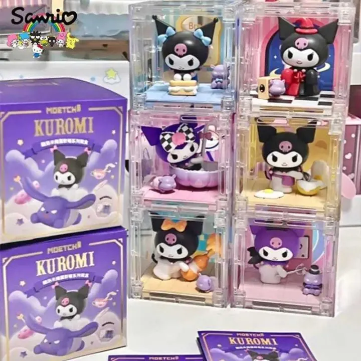 Blind box Cinnamoroll Kuromi Original Sanrio figure cinnamon roll spt ...