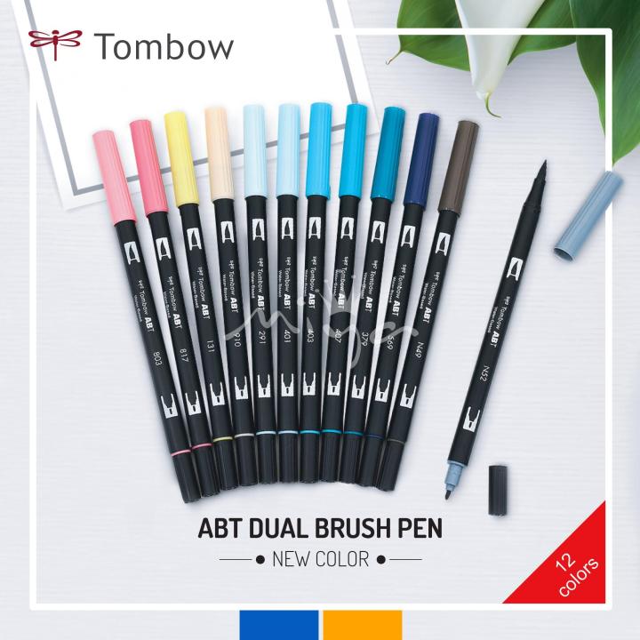 [NEW COLOR] TOMBOW ABT DUAL BRUSH PEN - CALLIGRAPHY | Lazada