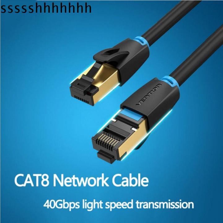 SH 40Gbps Data Ethernet Extension Cord Copper Wire PVC Network Cable ...
