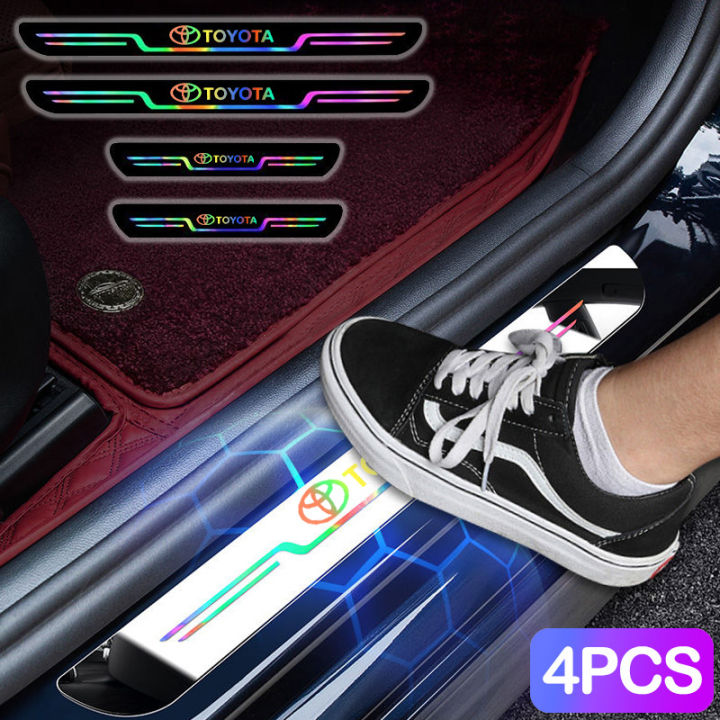 Car Door Threshold Scratch-proof Stickers Decoration Plate Welcome ...