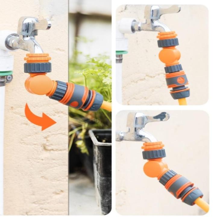 JIA Garden Hose Connector, 1 2 Inch Faucet Adapter, Plastic Quick ...