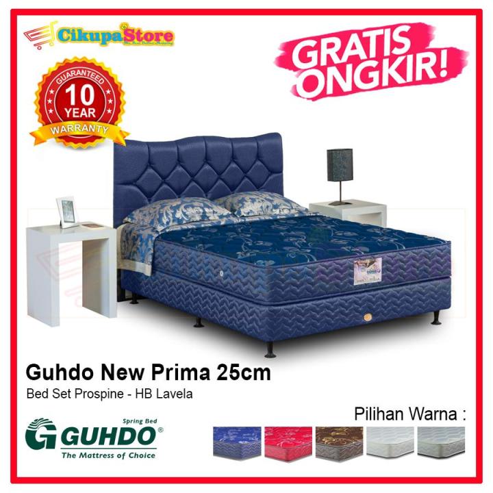 Springbed Guhdo New Prima Prospine HB Lavela Uk 200x200 - Bed Set | Lazada Indonesia