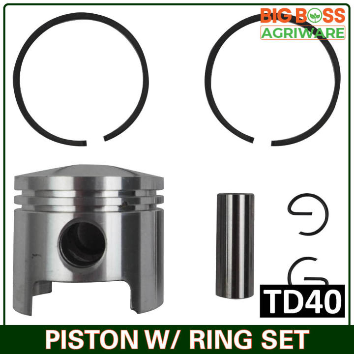 BBA Piston Kit Assembly Set for TD40, FD4 2 Stroke Grass Cutter / Brush ...