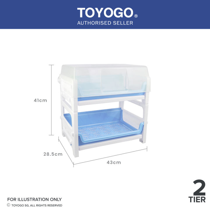 Toyogo 316 Dish Rack (2 Tier) | Lazada Singapore