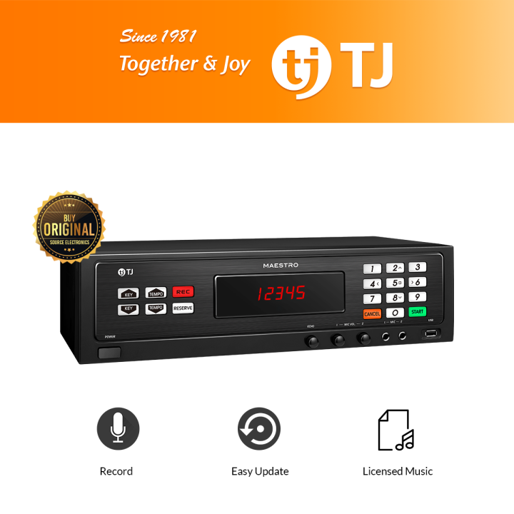 TJ Media TKR-335P Maestro Karaoke Player | Lazada PH