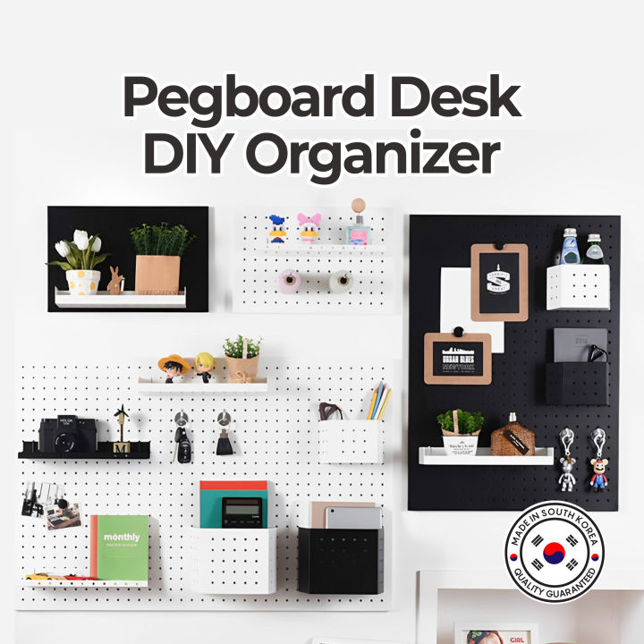 [Dekorea] Pegboard / Desk Organizer / Storage Organizer / Office Desk ...