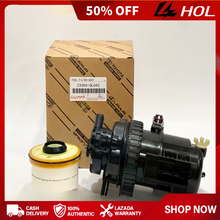 HOL Fuel Filter Assembly Toyota Innova / Fortuner / HiLux D4D 2005-2015 ...