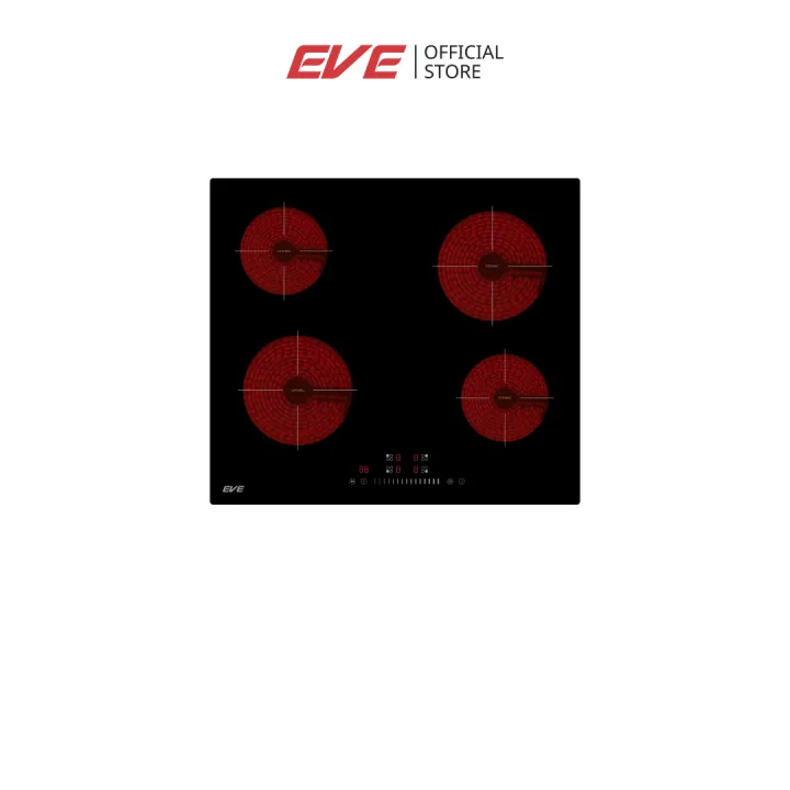 EVE เตาเซรามิค เตาไฟฟ้าเซรามิค 4 หัว แบบฝัง HB60-4CEM/SC | Lazada.co.th
