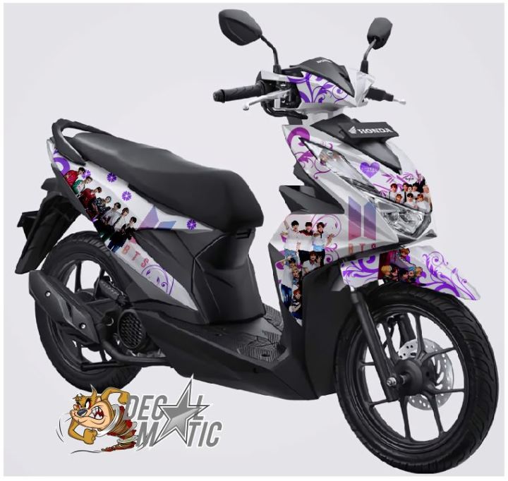 Decal Beat Full Body - Stiker Full Body Beat FI 2012-2016 FI ESP 2017 ...
