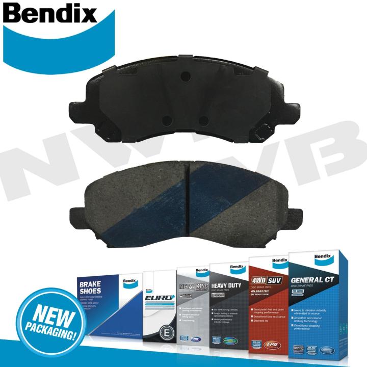 Bendix Brake Pads Front Set GCT for Mitsubishi Lancer 2.0, 1.6 EX GLX ...