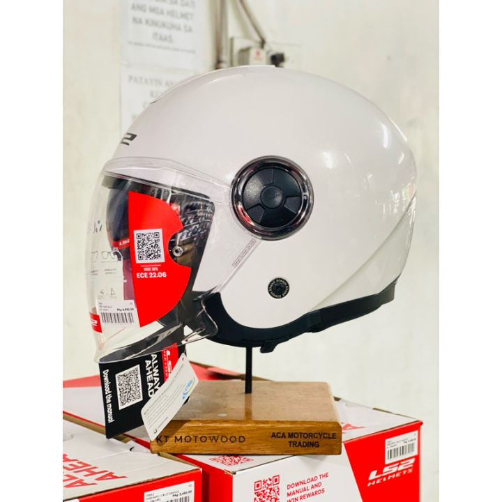 LS2 OF620 CLASSY Openface Dual Visor Helmet | Lazada PH