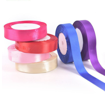 (25 yards/roll) 2cm Satin Ribbon Wholesale Gift Packing Christmas ...