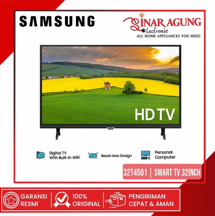 SAMSUNG 32T4501 / 32-T4501 LED SMART TV 32 INCH - GARANSI RESMI ...