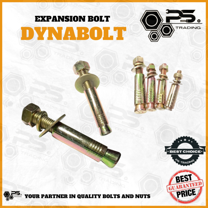 DYNA BOLT 1/2 | 5/8 | EXPANSION BOLT | Lazada PH