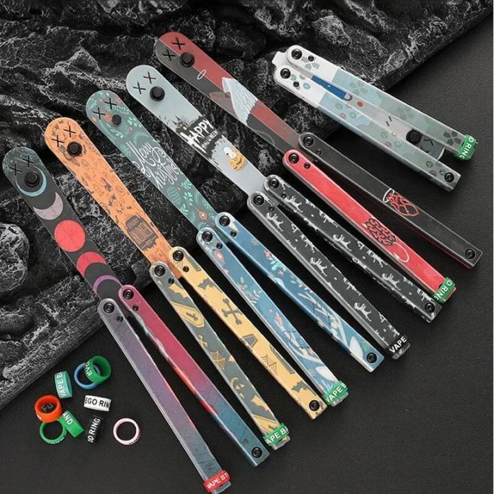 【Exclusive Online Deals】 New Plastic Toys Butterflyknife Flipper ...