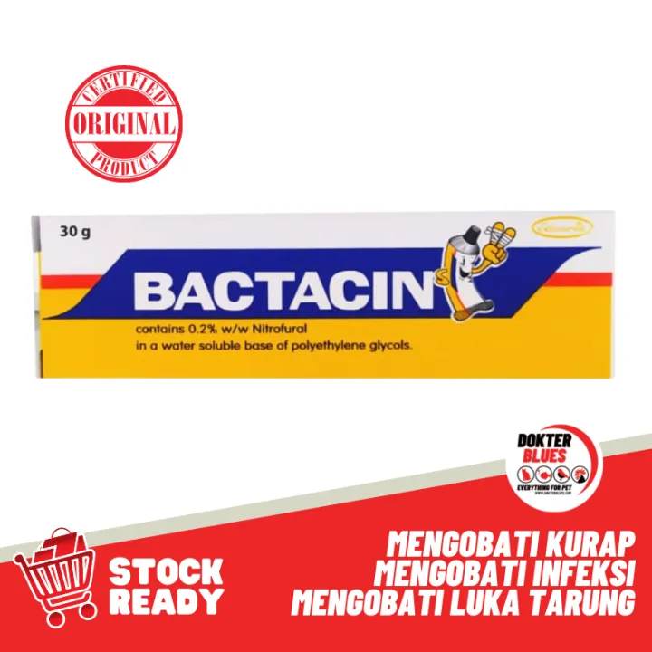 Bactacin 30mg Obat Luka Ayam Cegah Infeksi | Lazada Indonesia