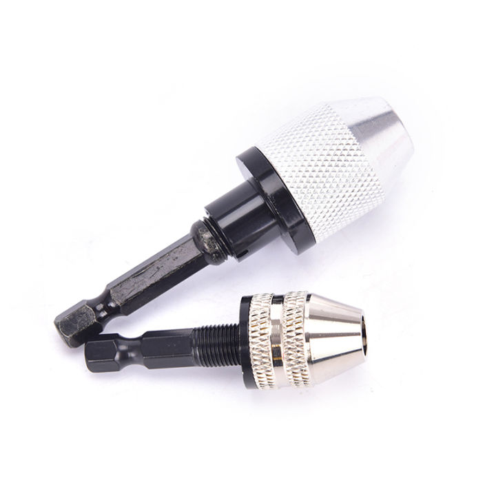 ZAU 1/4 "HEX Shank keyless Drill Chuck Quick change Bit Driver ...