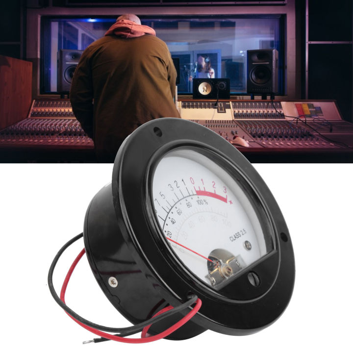 VU Meter Header Sensitive VU Audio Meter Round for Mixer Recording ...
