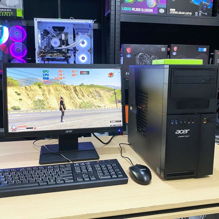 PC ACER Veriton M200-B350 AMD Ryzen3 PRO 3200g / RAM 8GB / SSD 256GB ...