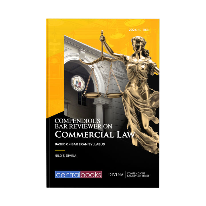Compendious Bar Reviewer on Commercial Law: Based on Bar Exam Syllabus ...
