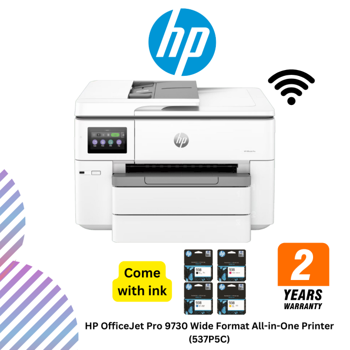 HP OfficeJet Pro 9730 A3 Wide Format All-in-One Printer (537P5C) | Lazada