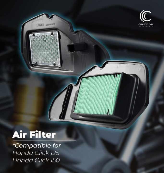 Honda Click V1 V2 i 125 / click 150 i stock Air Filter (Front and Back ...