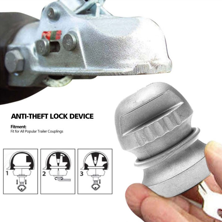 Trailer Lock Trailer Coupler Lock Metal for Trailer Couplings | Lazada PH