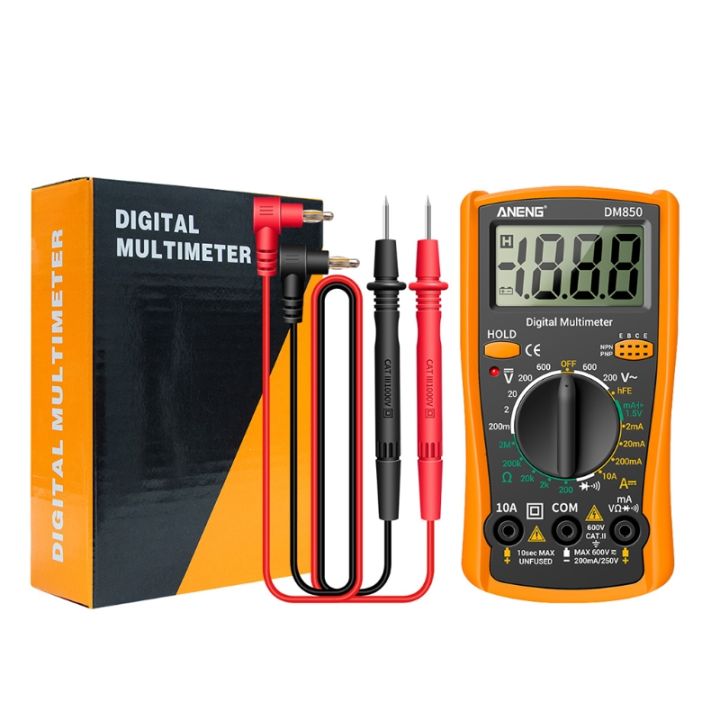 A-neng Dm850 Automotive Multimeter Rms Multimeter Voltage Smart ...