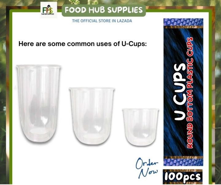 U-CUPS 100's - 12oz/16oz/22oz | Lazada PH