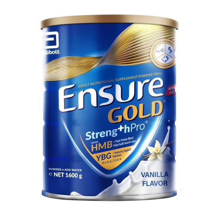 Ensure Gold HMB Vanilla 1.6KG For Adult Nutrition | Lazada PH
