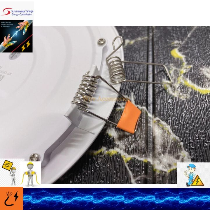 [Wireman Tools] clip of led lamp ceiling light / t5 led clip / power ...