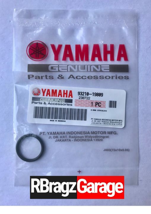 Genuine Yamaha 93210-19809 Water Pump O Ring RBragzGarage | Lazada PH