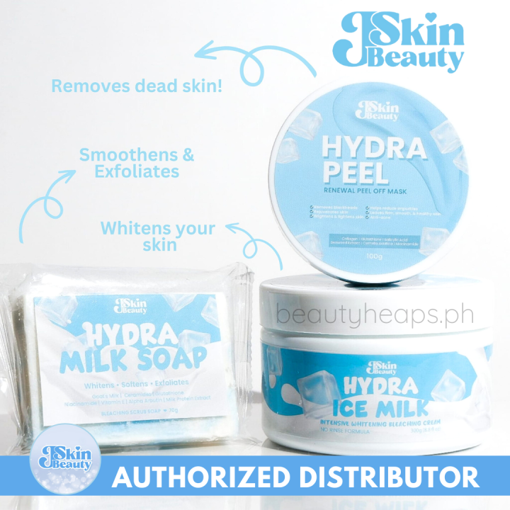 JSkin Beauty Hydra Moist | Hydra Peel | Hydra Milk *NO Rinse Bleaching ...