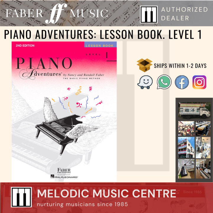 Faber Piano Adventures Lesson Book Level 1 (2nd Edition) | Lazada