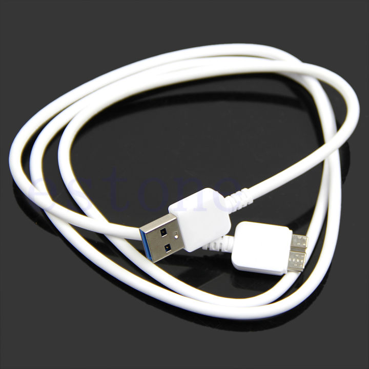 Samsung Galaxy Note 3 III N9000 S5 Micro USB 3.0 White Data Charger ...
